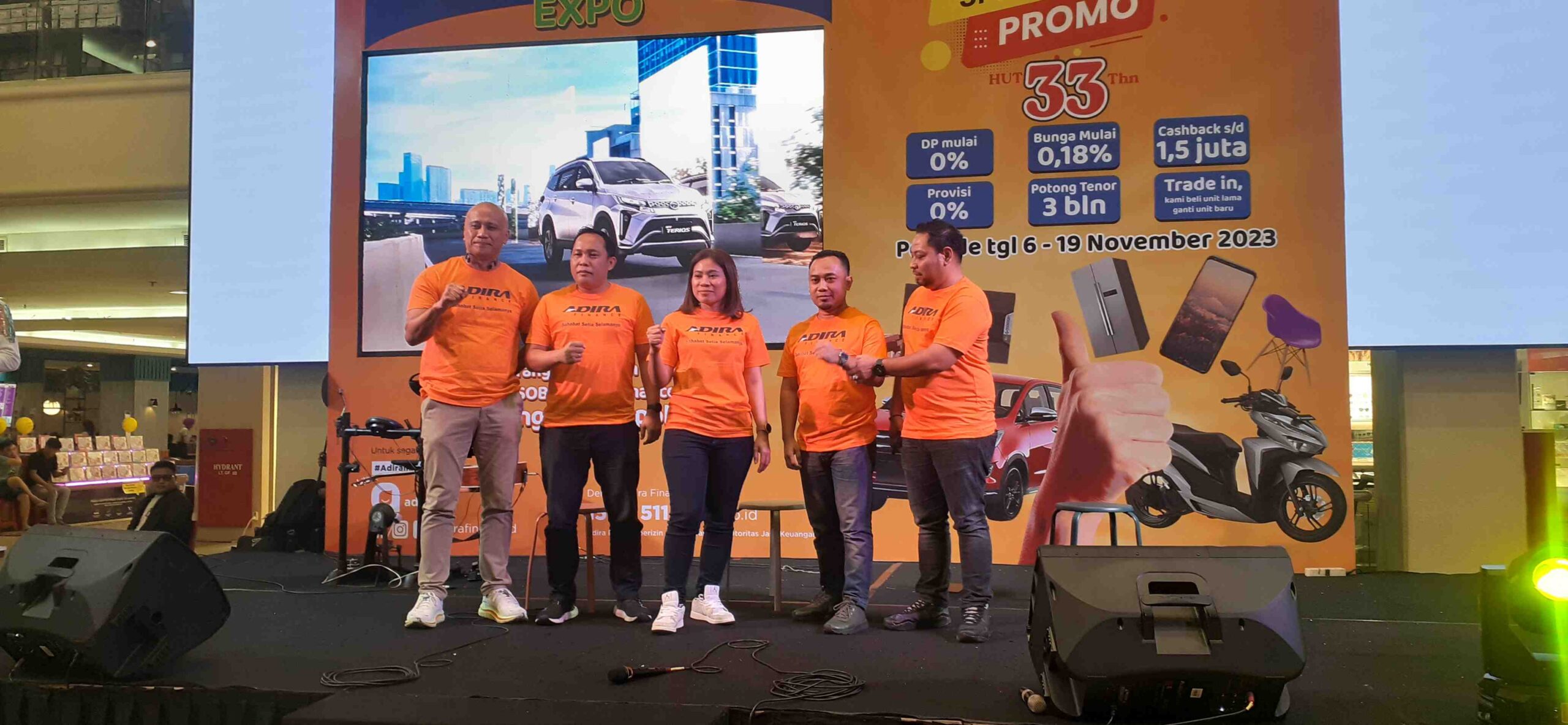 Semarak HUT Ke 33, Adira Finance Hadirkan Beragam Promo Adira Expo 6 ...